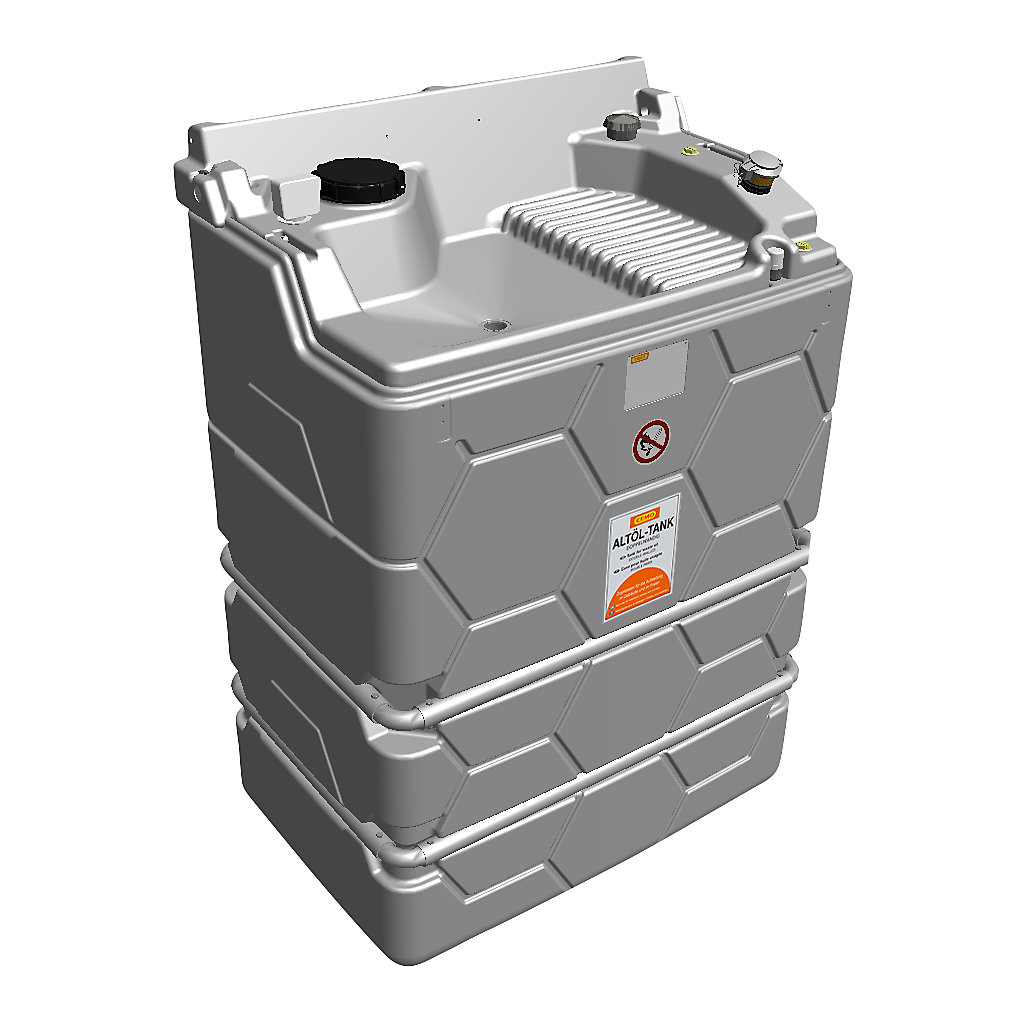 CUBE used oil tank – CEMO: Indoor Basic, without hinged lid | kaiserkraft