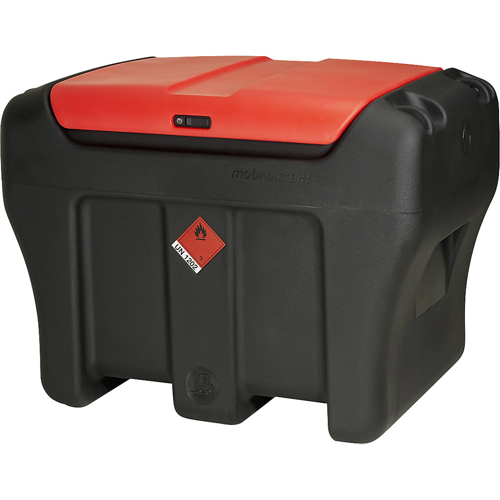 Mobile diesel fuel/heating oil tank system – PRESSOL: capacity 450 l ...