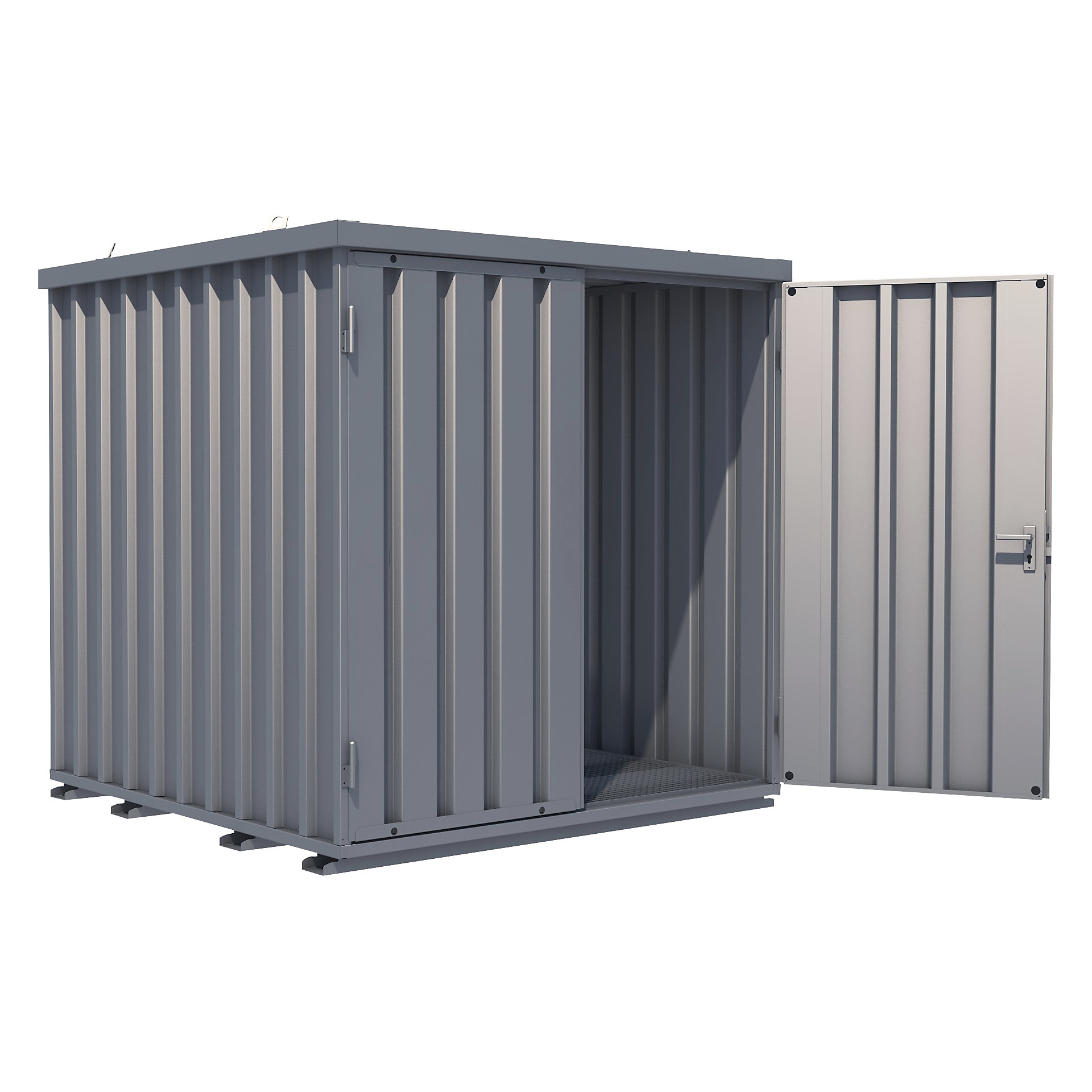 Gas cylinder container: 65 cylinders with Ø 220 mm | kaiserkraft