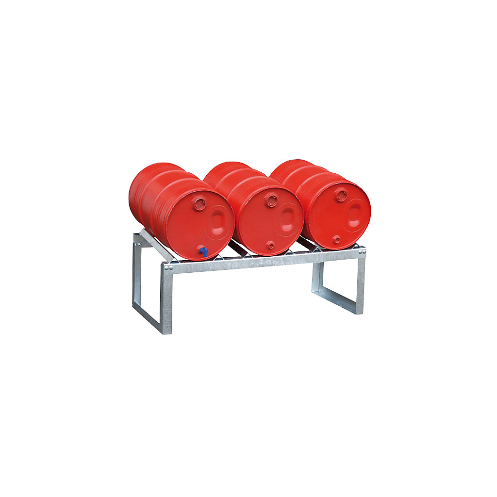 Drum Stand Eurokraft Pro For 3 X 60 Litre Drum Kaiserkraft