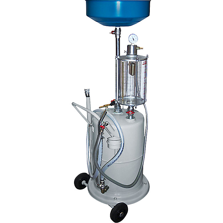 Mobile used oil collection and extraction unit – PRESSOL: capacity 75 l ...