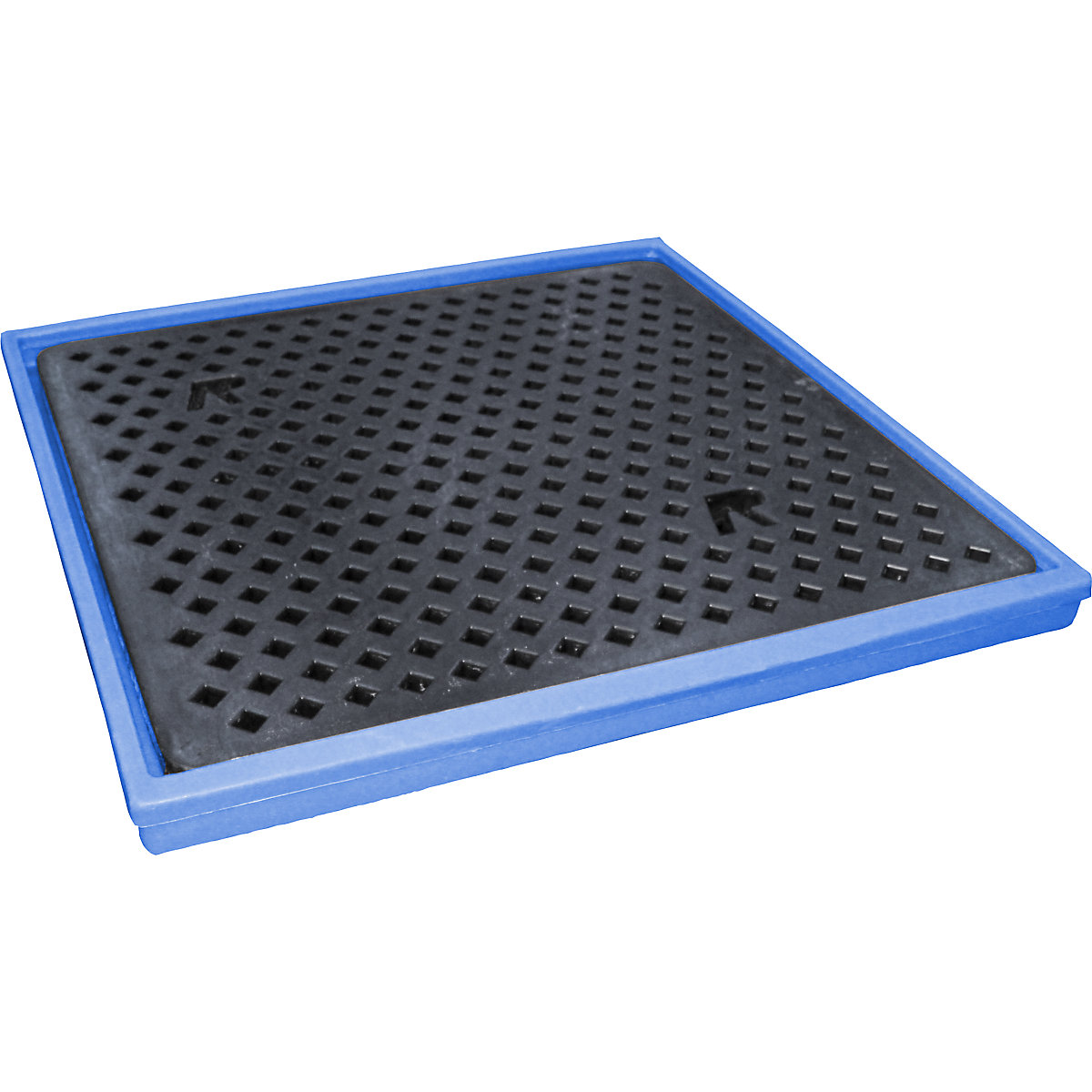 PE shelf sump tray: sump capacity 220 l, without certification ...