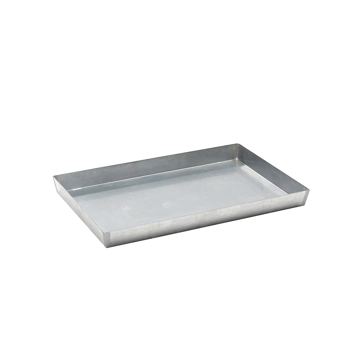 Steel small container pallet tray – eurokraft basic: sump capacity 60 l ...