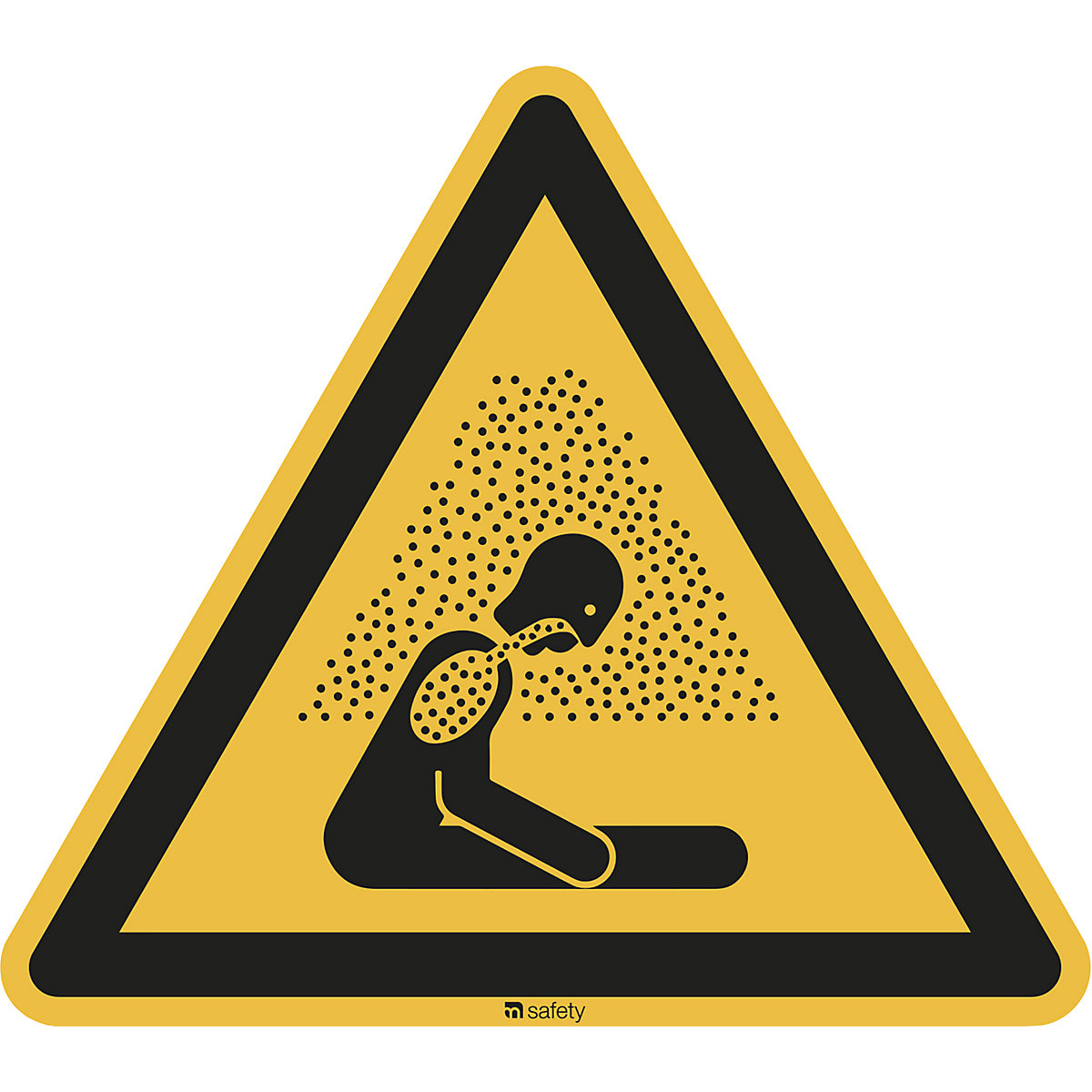Hazard signs: hazard: suffocation, pack of 10 | KAISER+KRAFT
