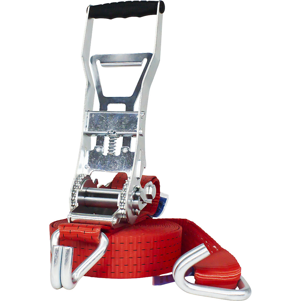 Cargo restraint strap: with ERGO pull ratchet, max. tensioning force ...