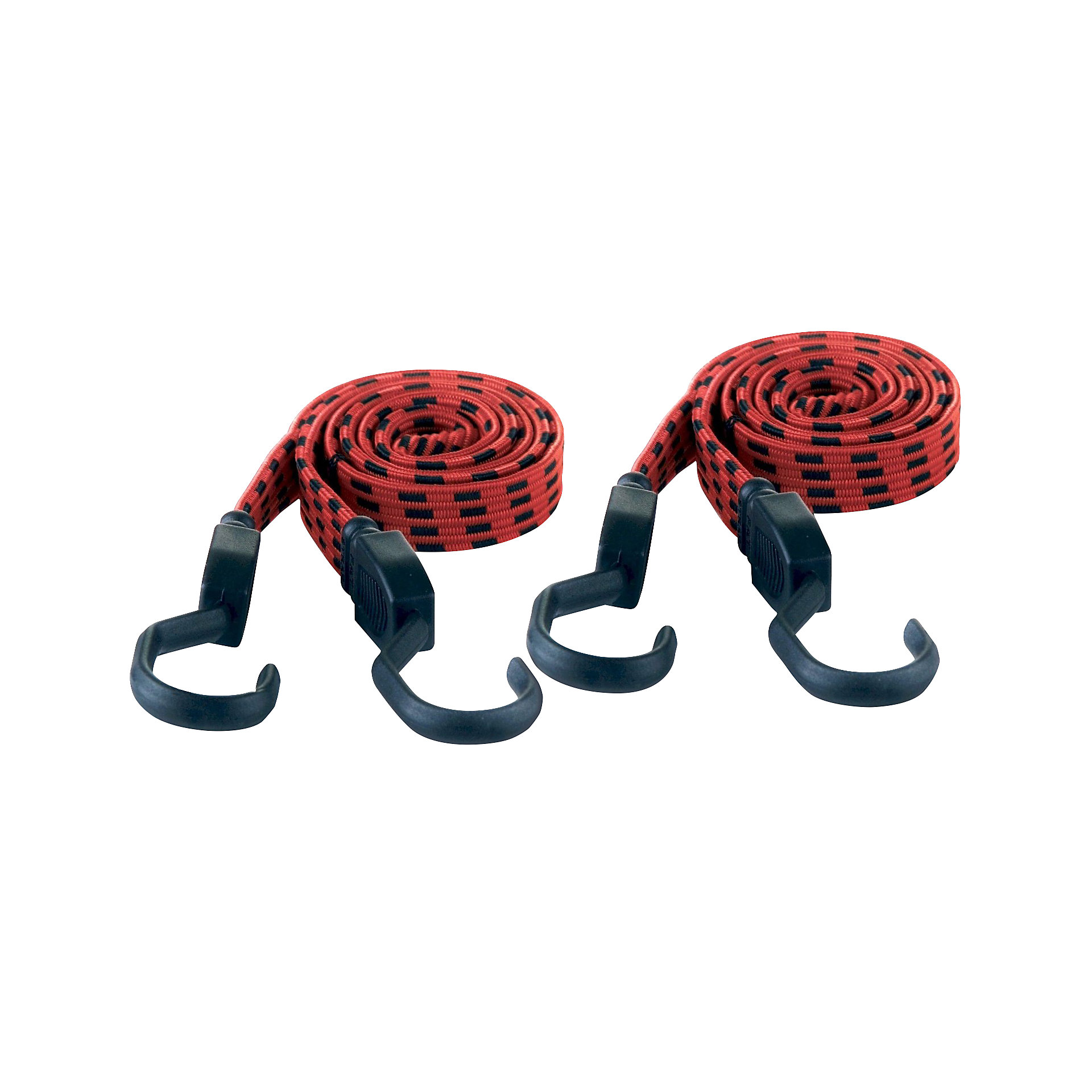 KRANE rubber tension strap: black / red, pack of 2 | kaiserkraft