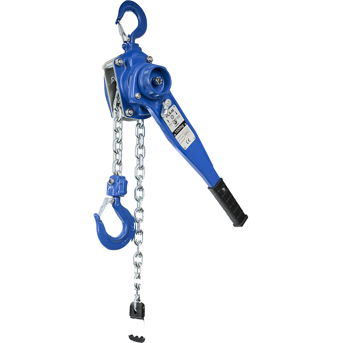 PLX-III ratchet chain hoist: standard lifting height 1.5 m | KAISER+KRAFT