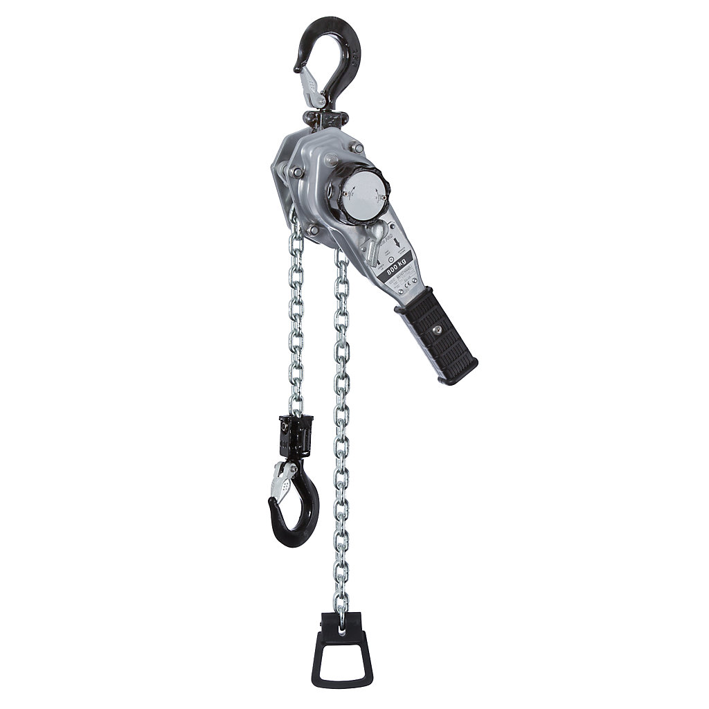 Premium PRO ratchet chain hoist: standard lifting height 1.5 m ...