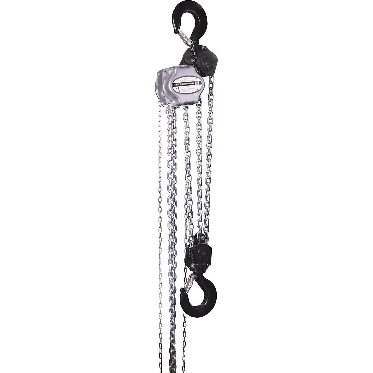 Premium PRO spur gear block and tackle: standard lifting height 3 m ...