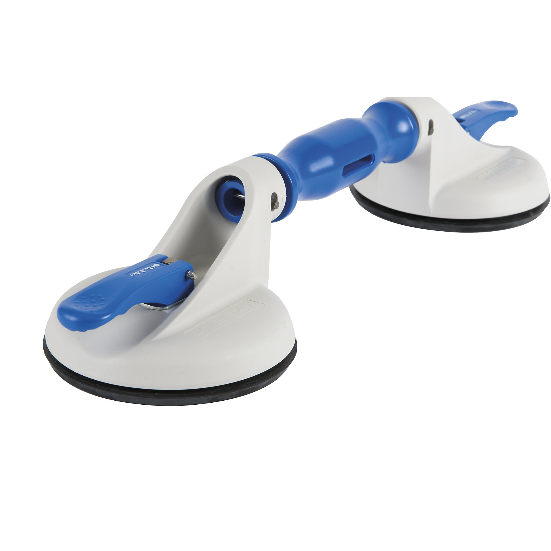 VERIBOR® suction lifter – Bohle: 2 head plastic body with moving heads ...
