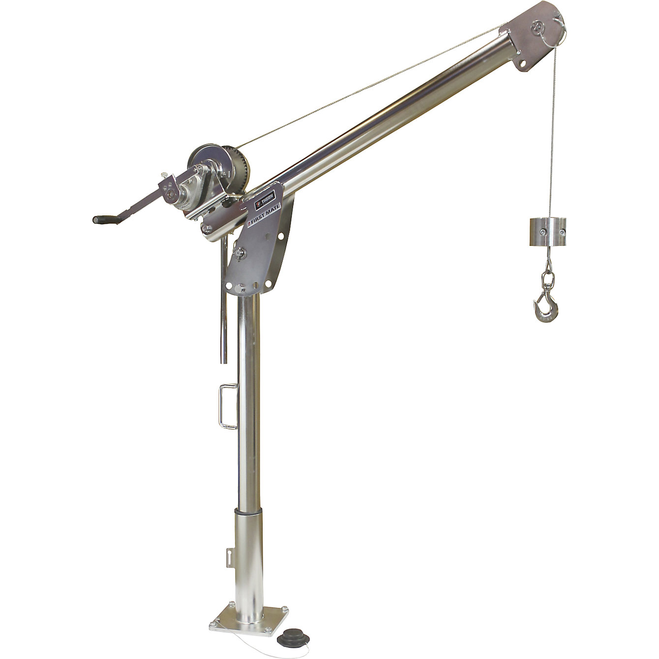 Davit-Drehkran First Mate Thern: Edelstahl | kaiserkraft