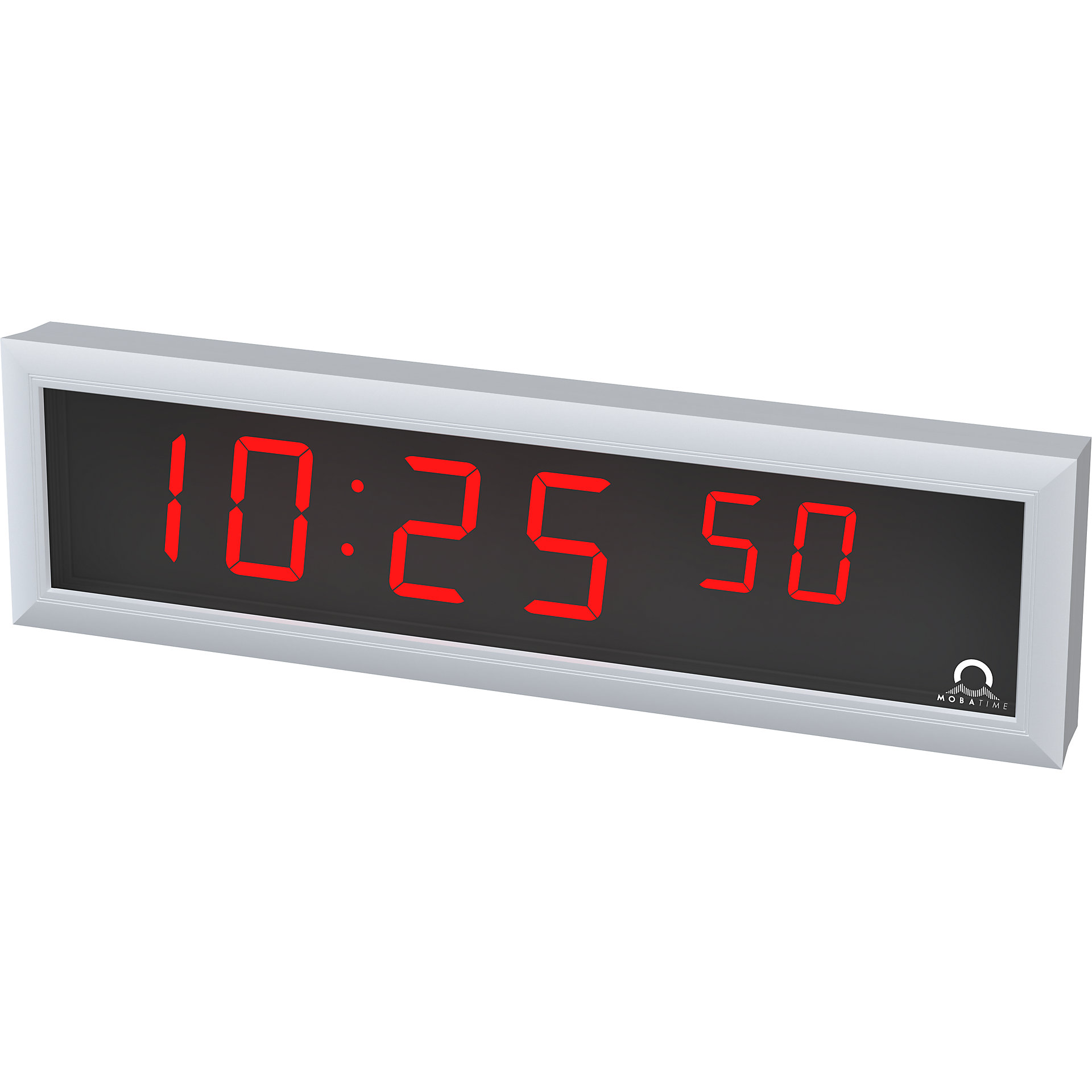 LED digitale klok: h x b x d = 118 x 423 x 39 mm | kaiserkraft