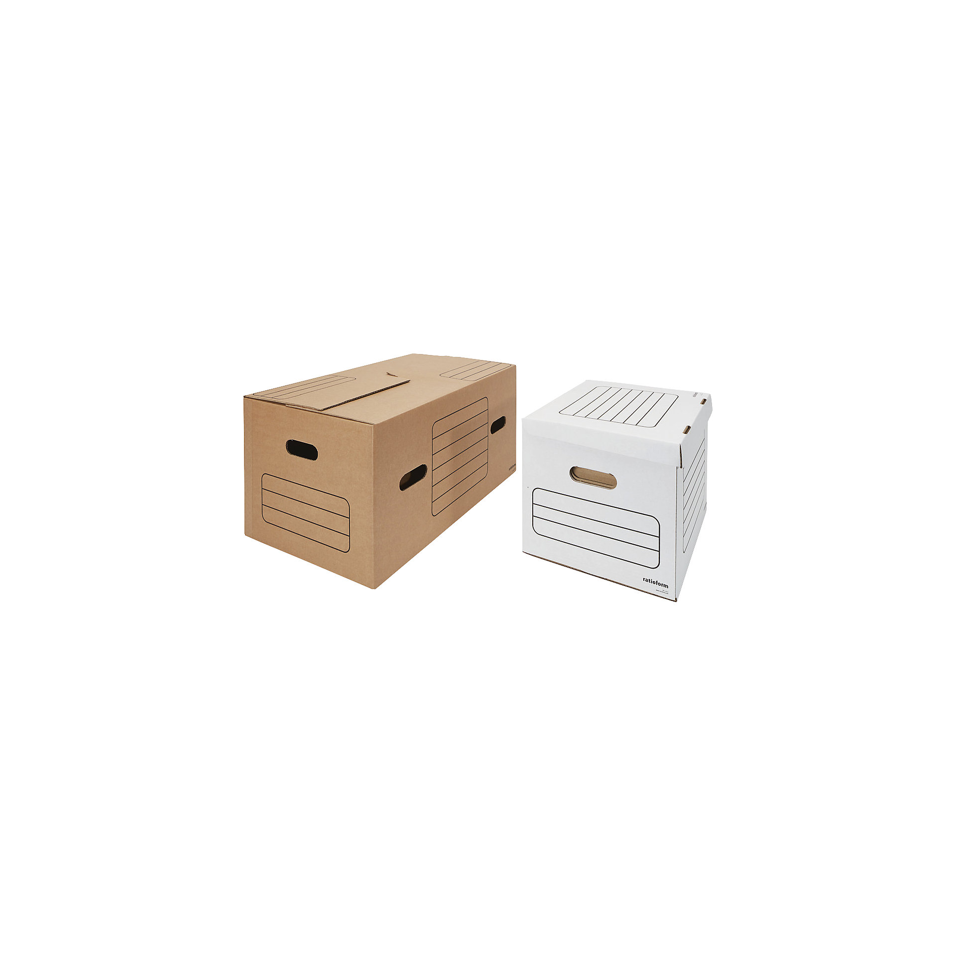 Register-Box ratioform: 1-wellig | kaiserkraft ratioform
