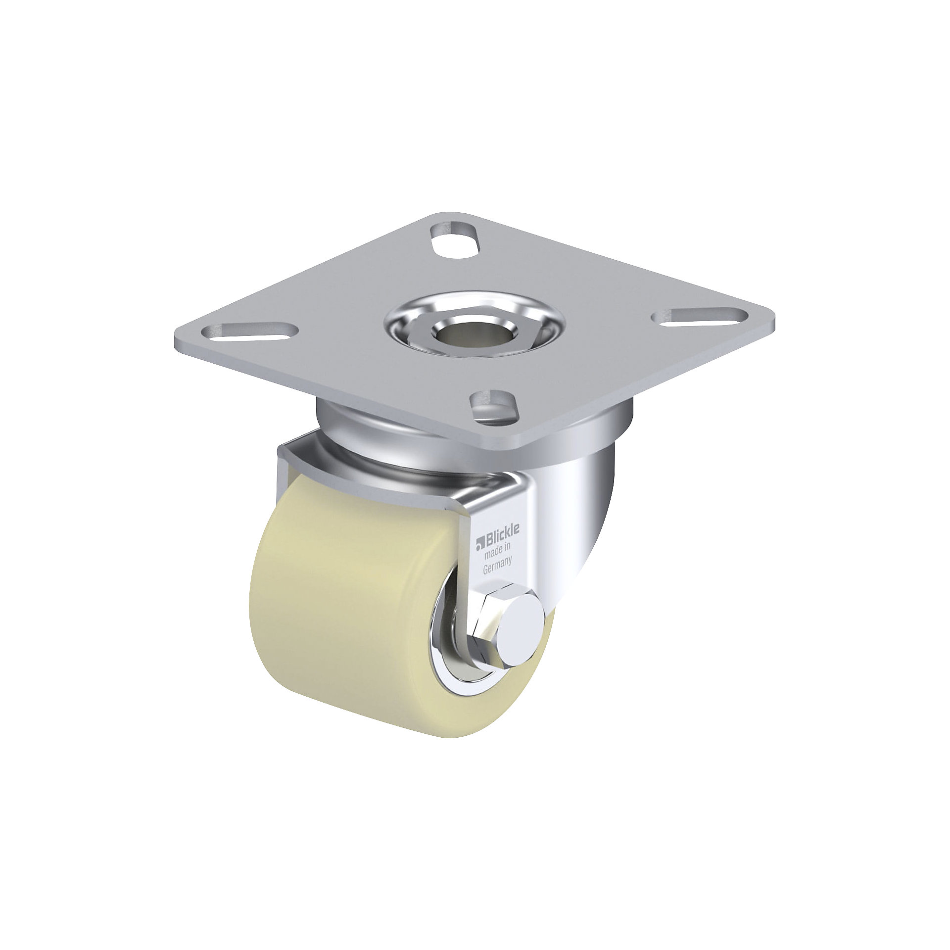 Vrtljivo kolo za aparate LPA-GSPO 35K – Blickle: kolo s Ø 35 mm, nosilnost 100 kg | kaiserkraft