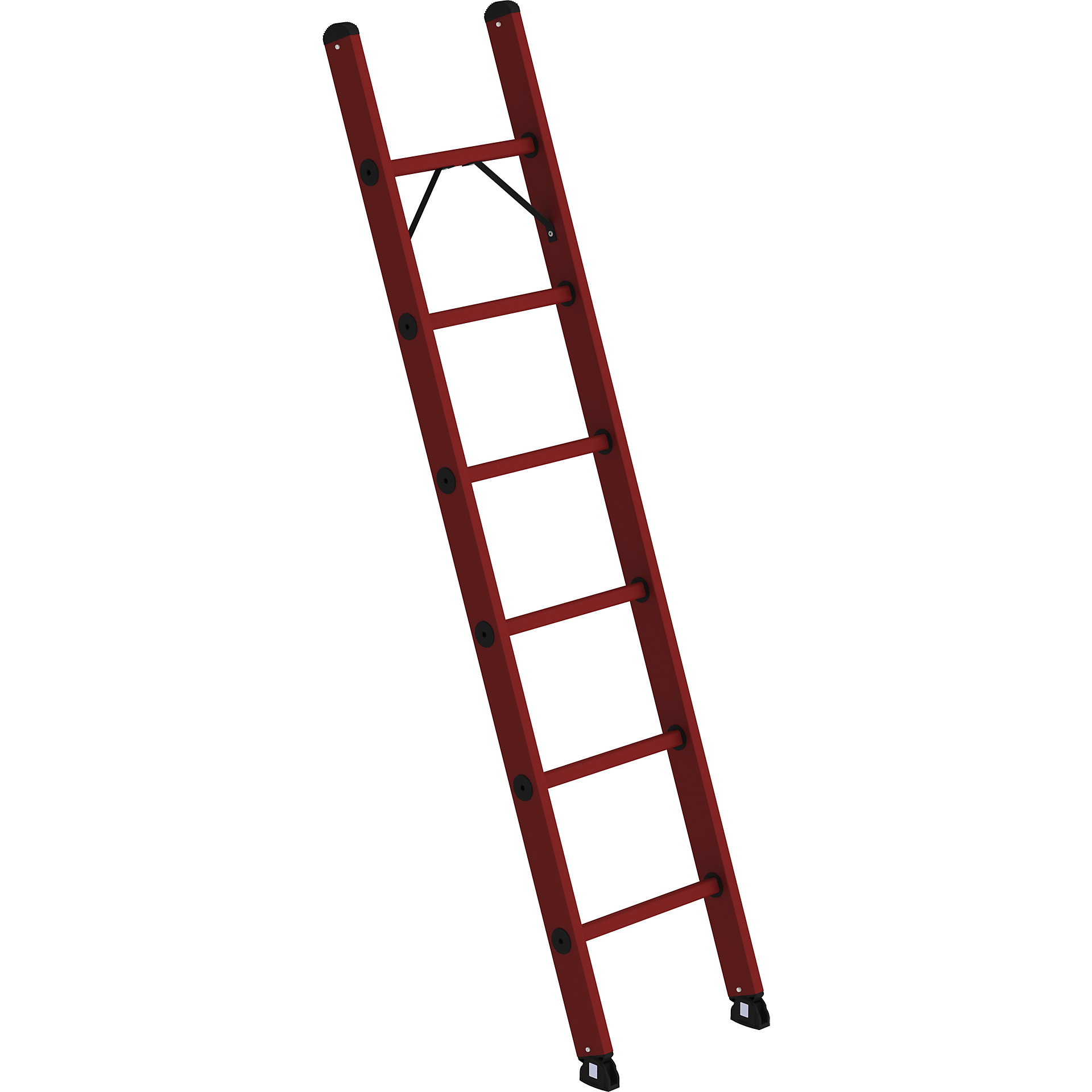 Full plastic lean to ladder – MUNK: made entirely of GRP | kaiserkraft IE