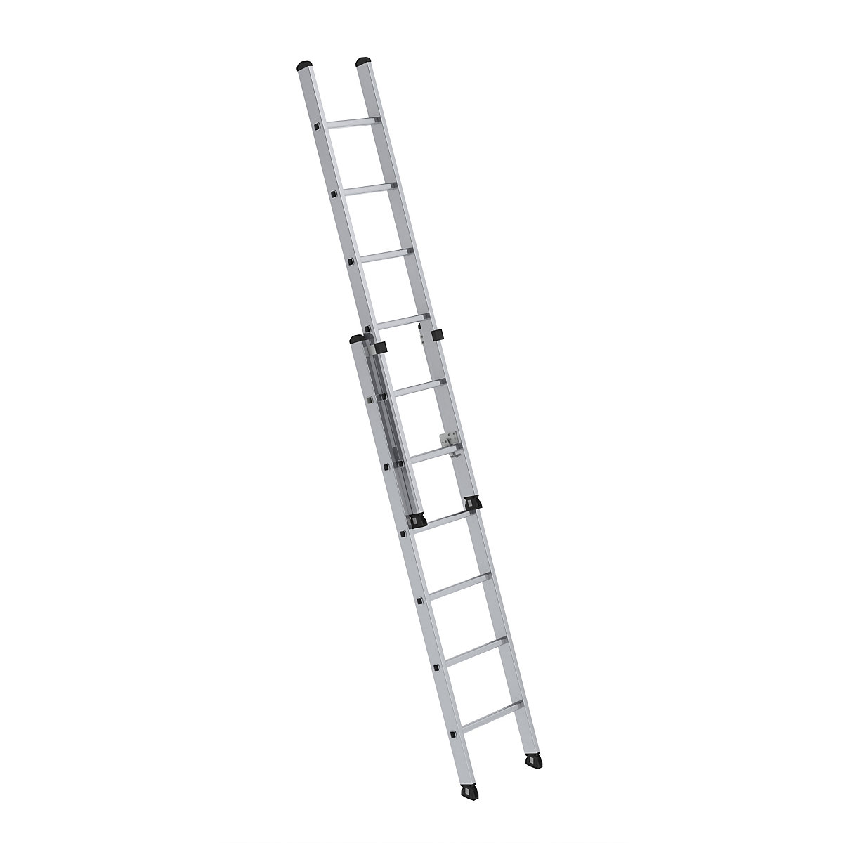 MUNK – Height adjustable lean-to ladder: extension ladder, 2-part ...