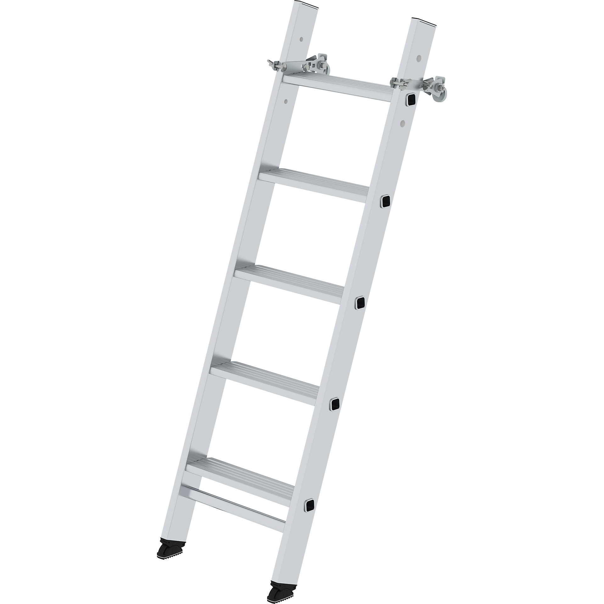 Truck/trailer lean-to step ladder – MUNK: 5 steps | kaiserkraft