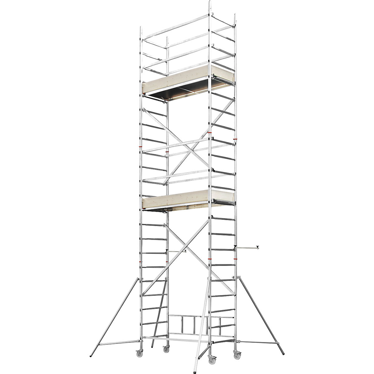 ALUPRO CONCEPT modular access tower – HYMER: modules 1+2+3, standing ...