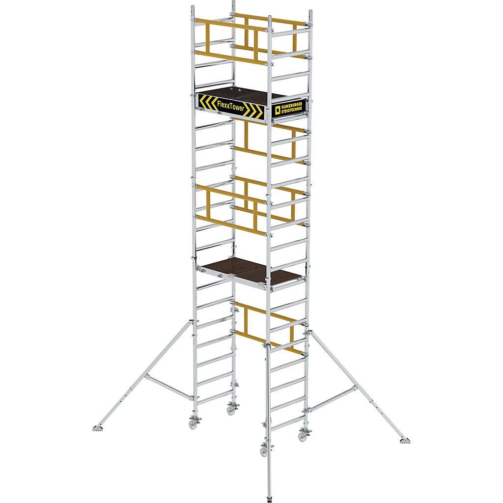 FLEXXTOWER one-person scaffolding – MUNK: working height 6 m | kaiserkraft