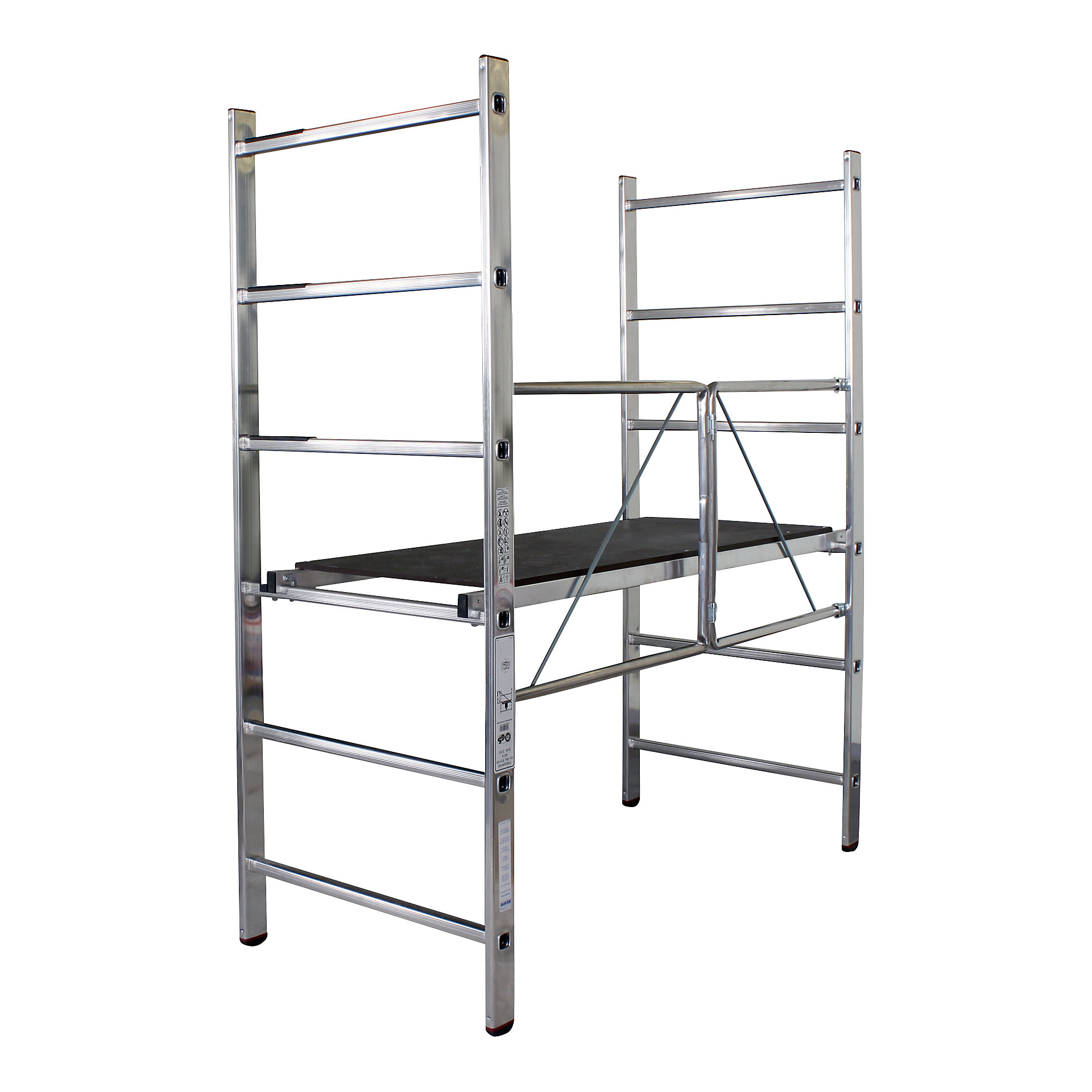Folding scaffold – KRAUSE: platform 1.4 x 0.5 m | kaiserkraft