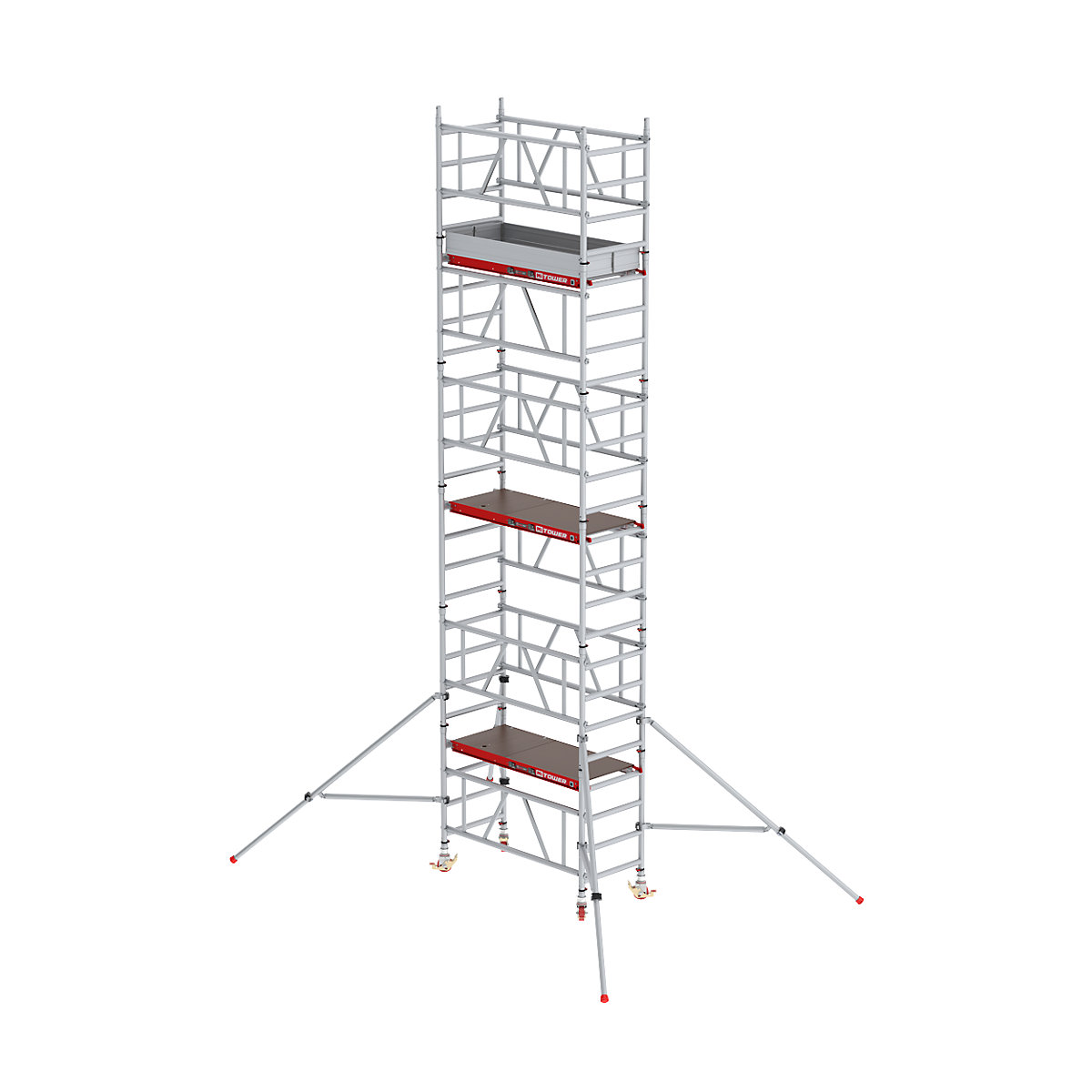 MiTOWER Plus quick assembly mobile access tower – Altrex: wooden ...