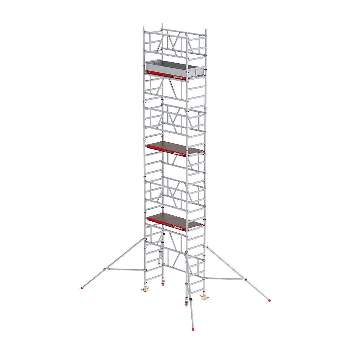 MiTOWER Plus quick assembly mobile access tower – Altrex: wooden ...