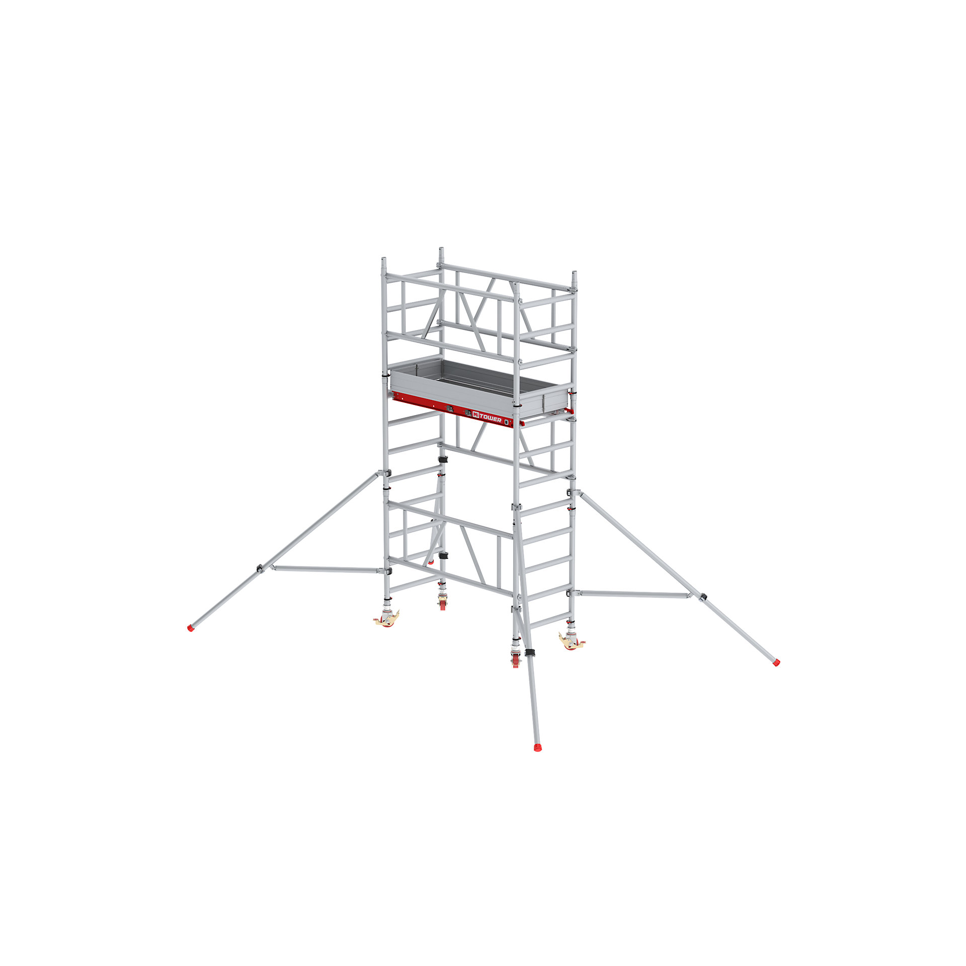 MiTOWER Plus quick assembly mobile access tower – Altrex: Fiber-Deck ...