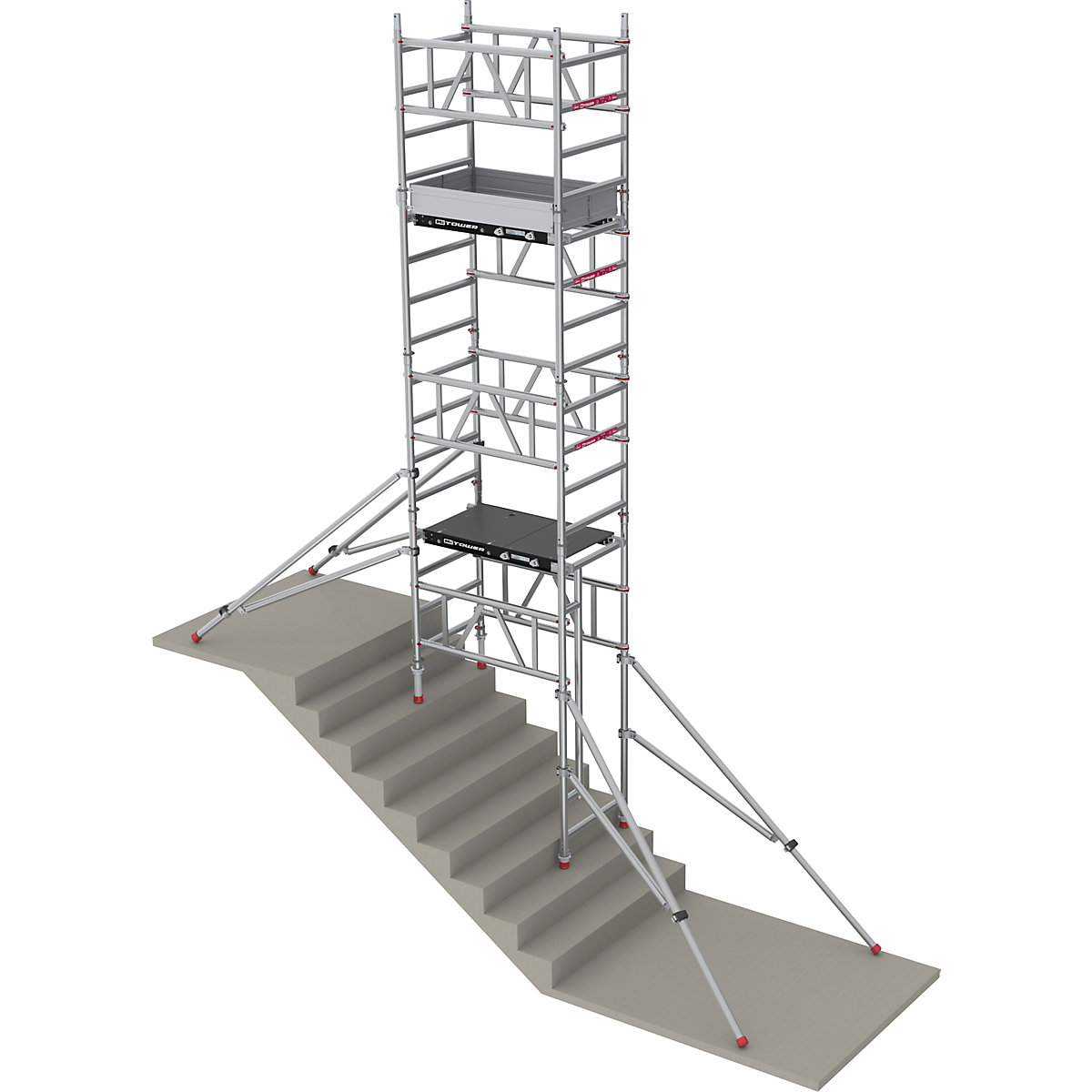 MiTOWER STAIRS extension module – Altrex: plus | kaiserkraft