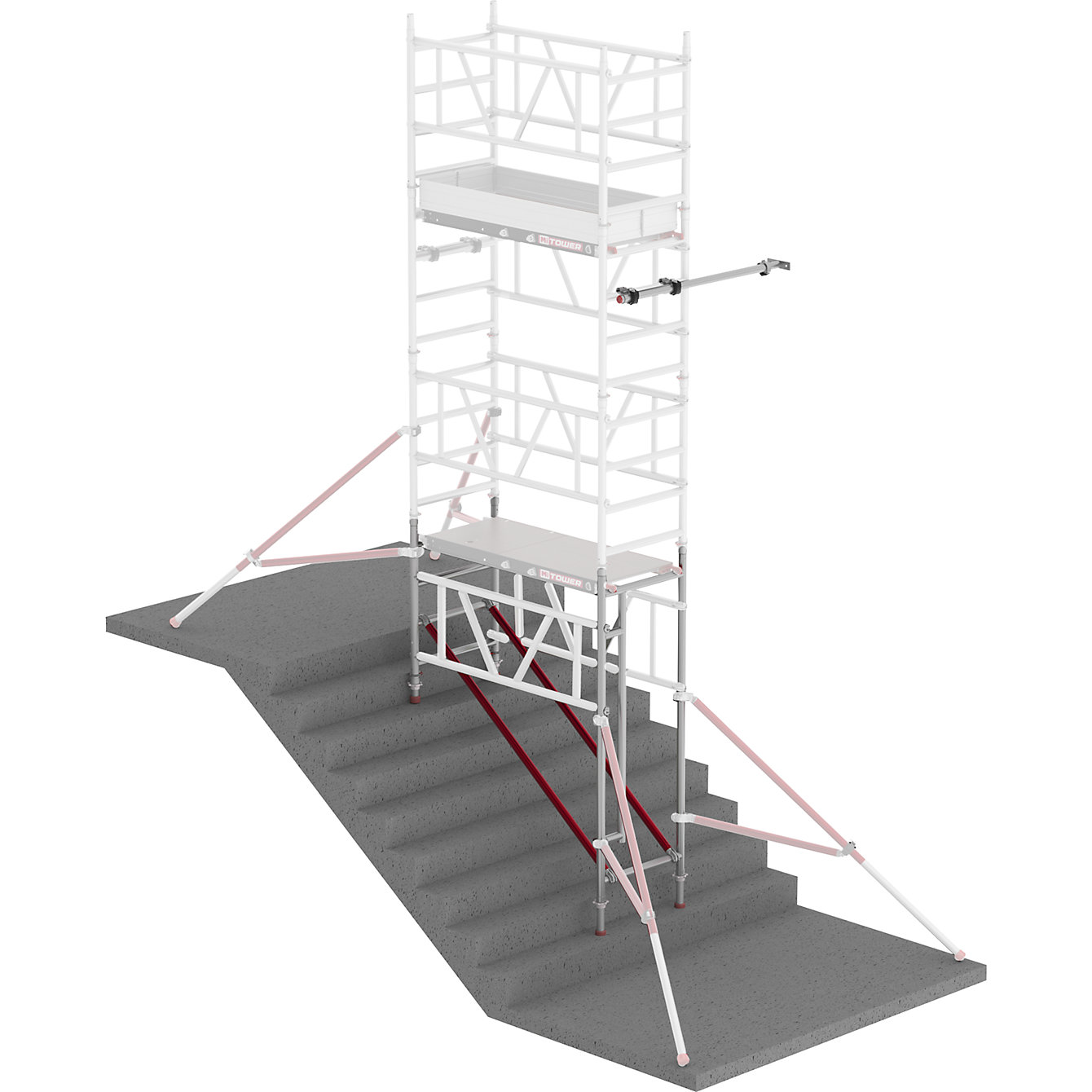 MiTOWER STAIRS extension module – Altrex: plus | kaiserkraft