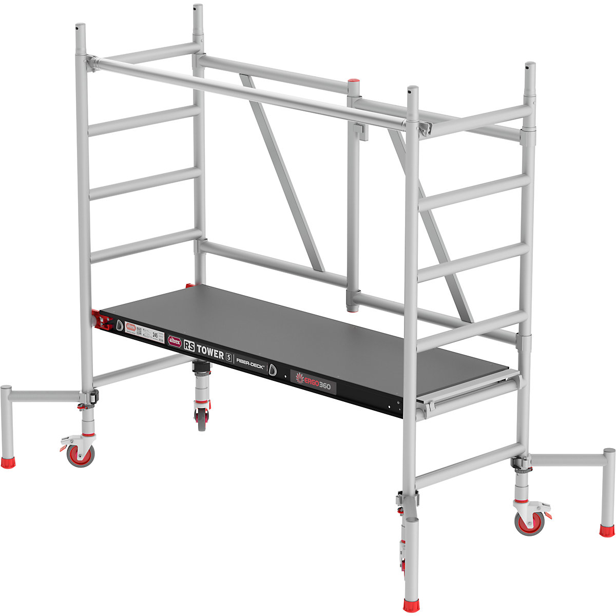 RS TOWER 54 folding tower – Altrex: with wooden platform | kaiserkraft