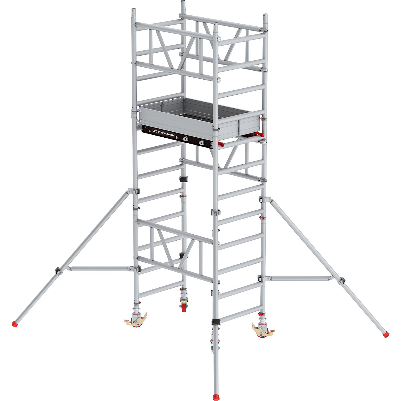 Standard MiTOWER quick assembly mobile access tower – Altrex: Fiber ...