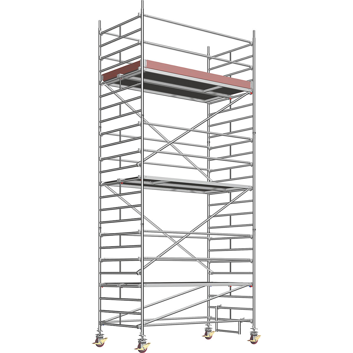 Layher – Universal mobile access tower: wide model | KAISER+KRAFT