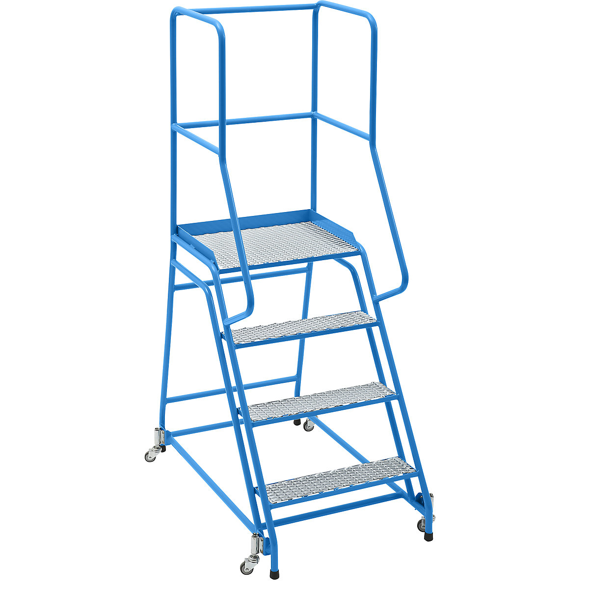 EUROKRAFTpro – Mobile safety steps: platform and steps with diamond ...