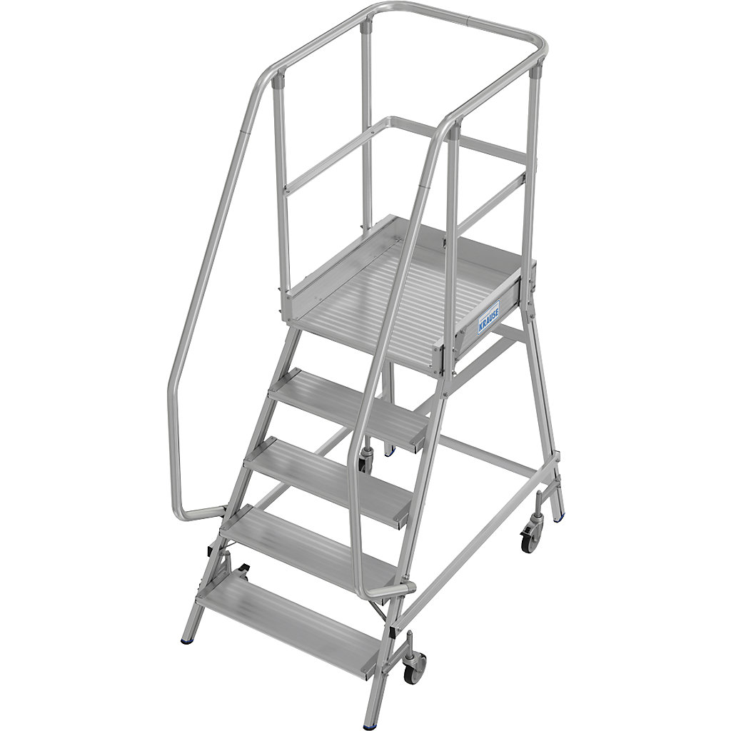 MUNK – Lean to ladder with steps: professional version, width 420 mm ...