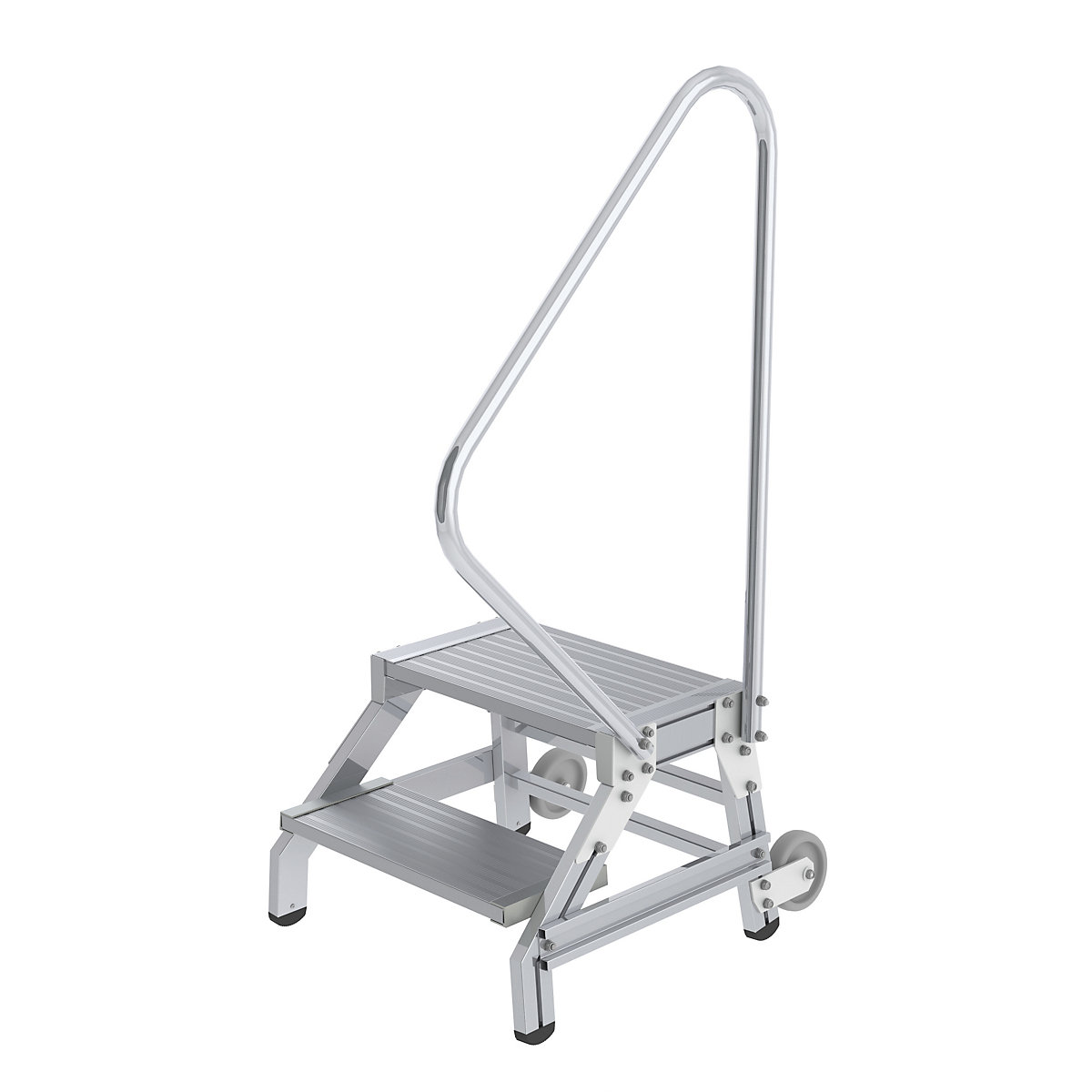 eurokraft pro – Heavy duty machine steps: MOBILE, max. load 300 kg ...