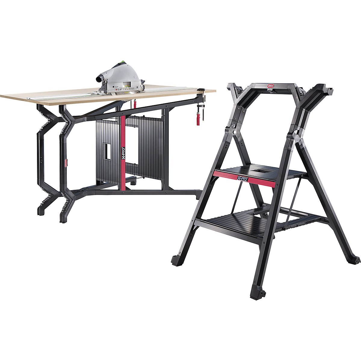 Multi-purpose step ladder – Altrex: platform height 500 mm | kaiserkraft