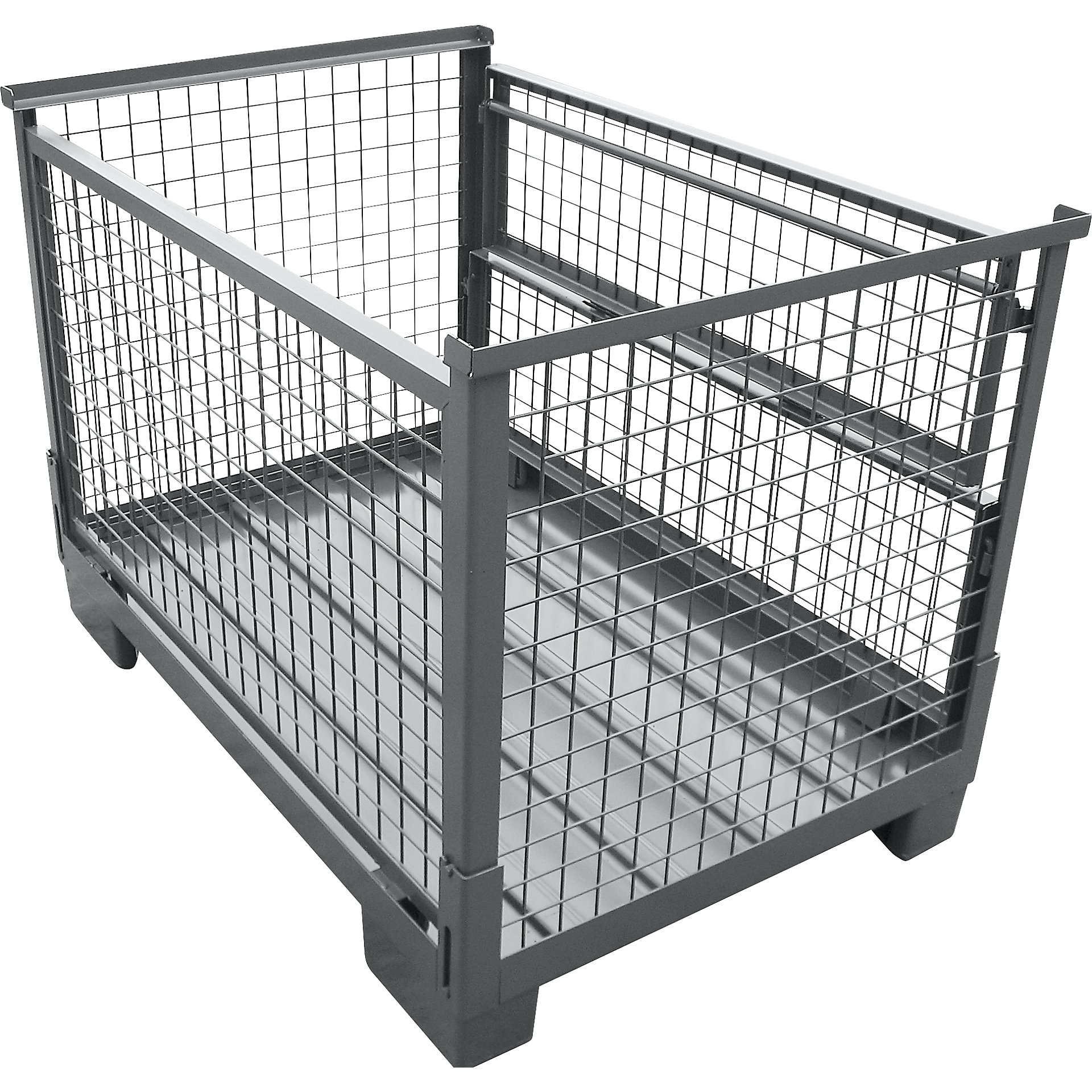 Heson Euro-Stapelbox, faltbar: LxB 1240 x 835 mm, Traglast 1000 kg ...