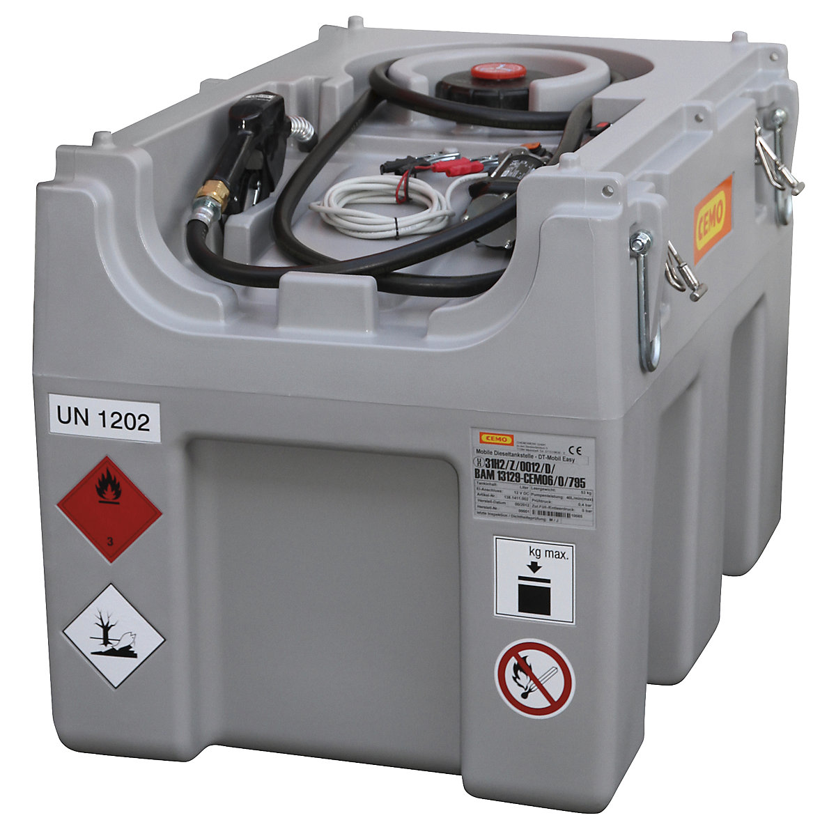 PRESSOL Mobile Diesel-/Heizöl-Tankanlage: Volumen 450 l | KAISER+KRAFT ...