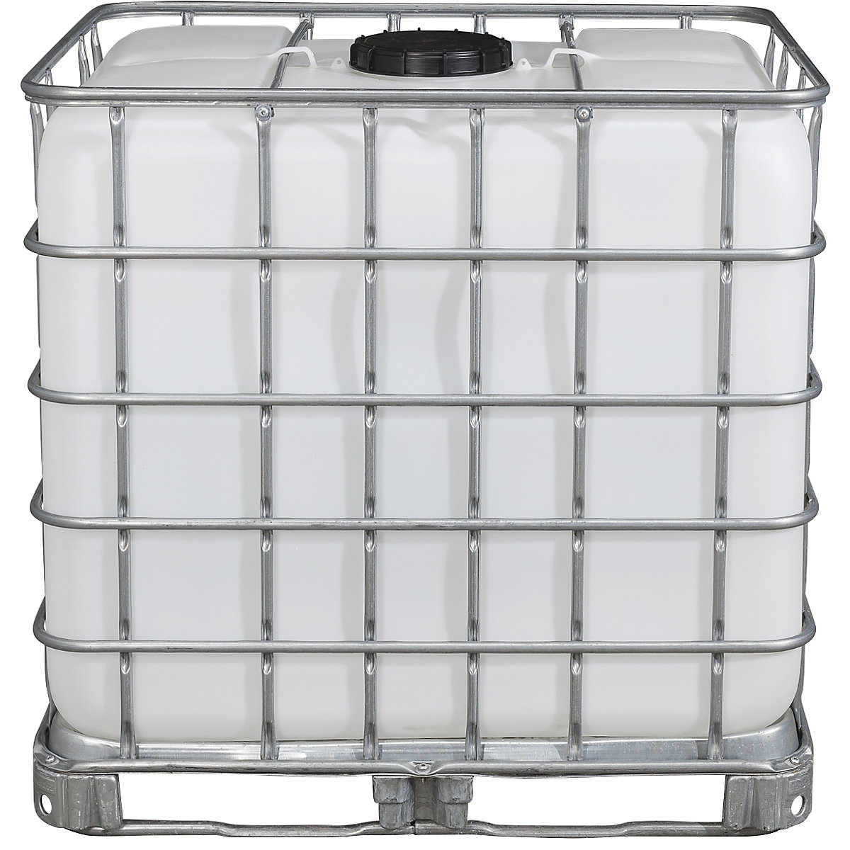 IBC-Container RECOBULK: Volumen 1000 l, auf Stahlkufen-Palette ...
