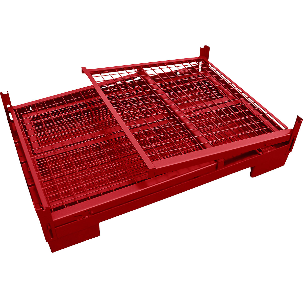 Euro-Stapelbox, faltbar Heson: LxB 1240 x 835 mm, Traglast 1000 kg ...