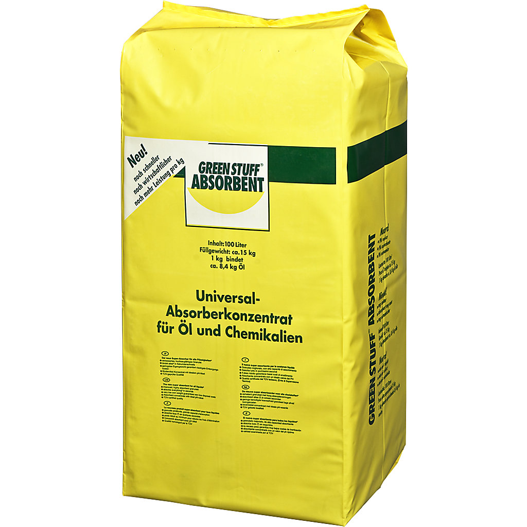 Universal absorbent concentrate: granulate in sack | kaiserkraft