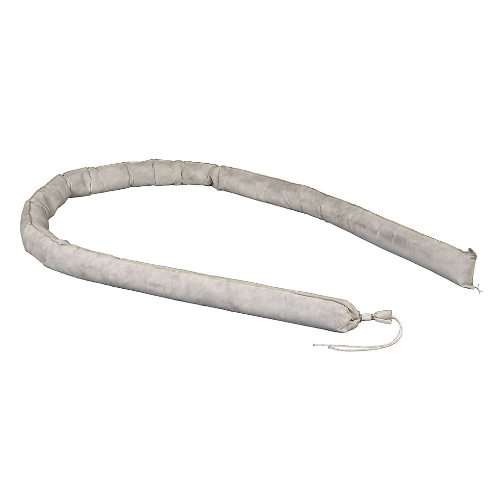 Absorbent sock for oil with CorkSorb filling: Ø 75 mm x 3000 mm, pack ...
