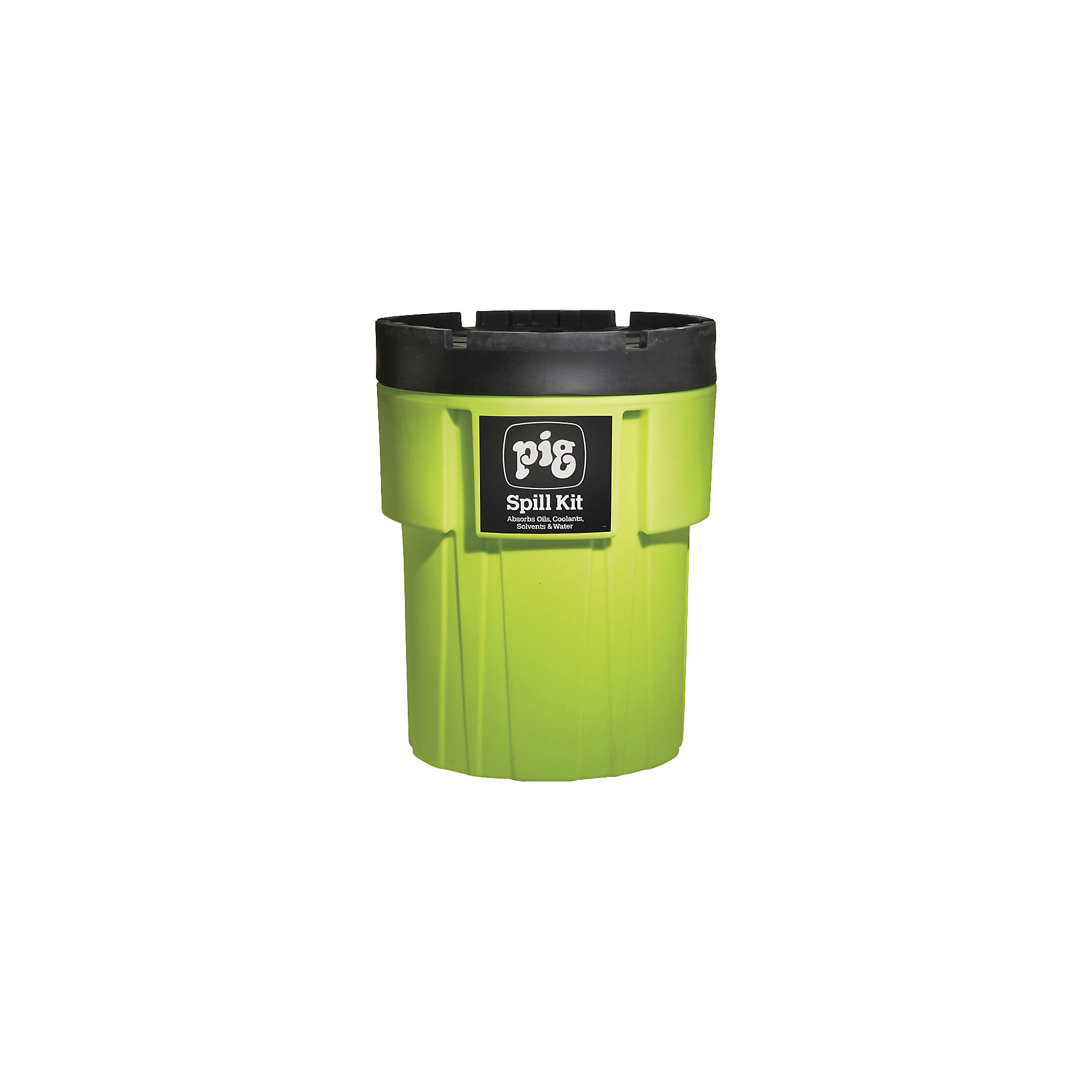 Emergency kit in 360 l high-vis container – PIG: universal version ...