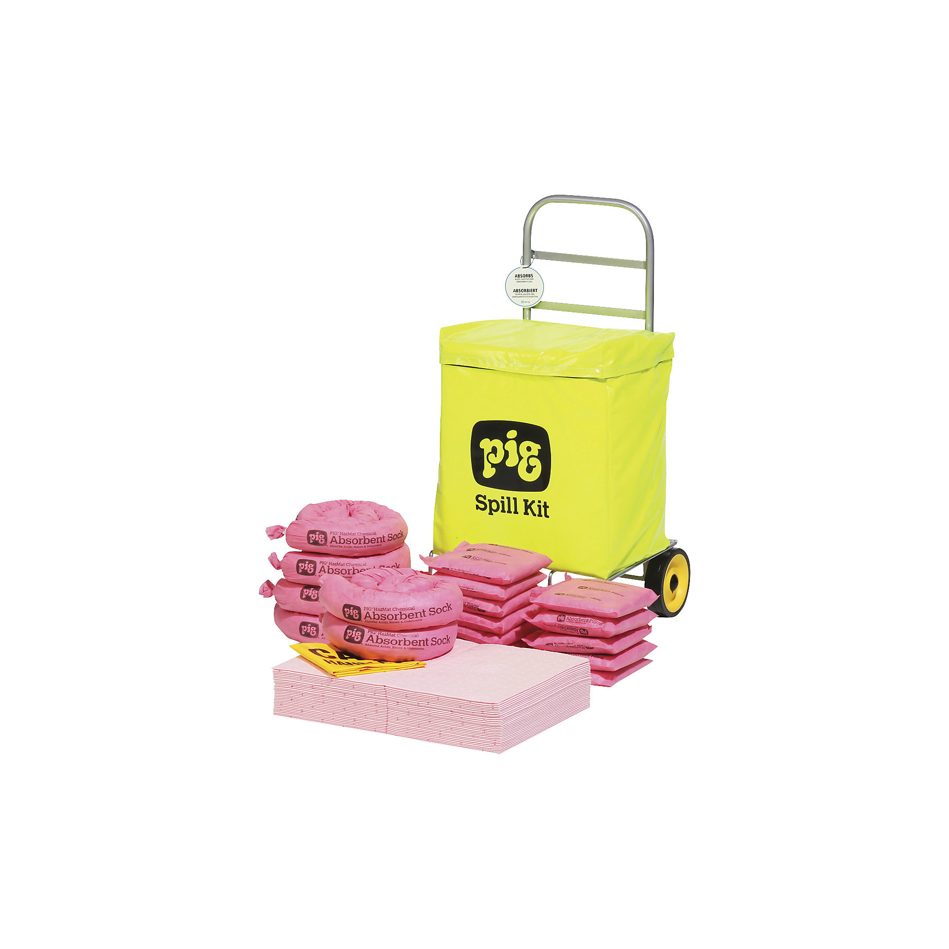 PIG – Wheeled emergency kit: chemical version | KAISER+KRAFT
