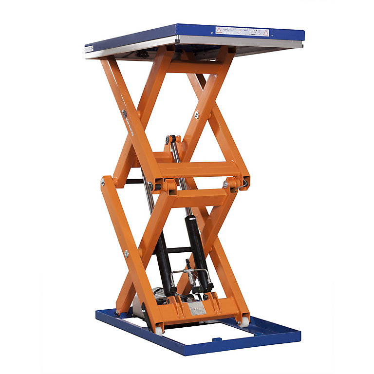 Edmolift – Compact lift table, static: max. load 1500 kg | KAISER+KRAFT