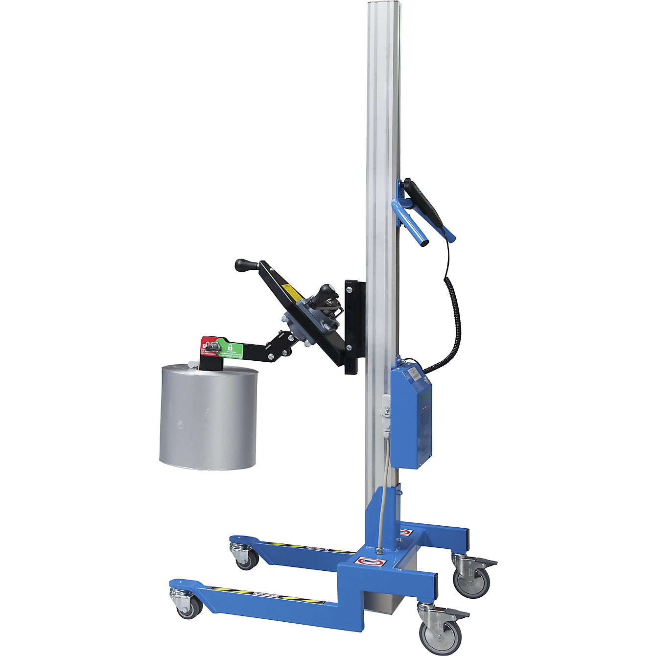 Steel mini-lifter, mobile: max. load 120 kg | kaiserkraft