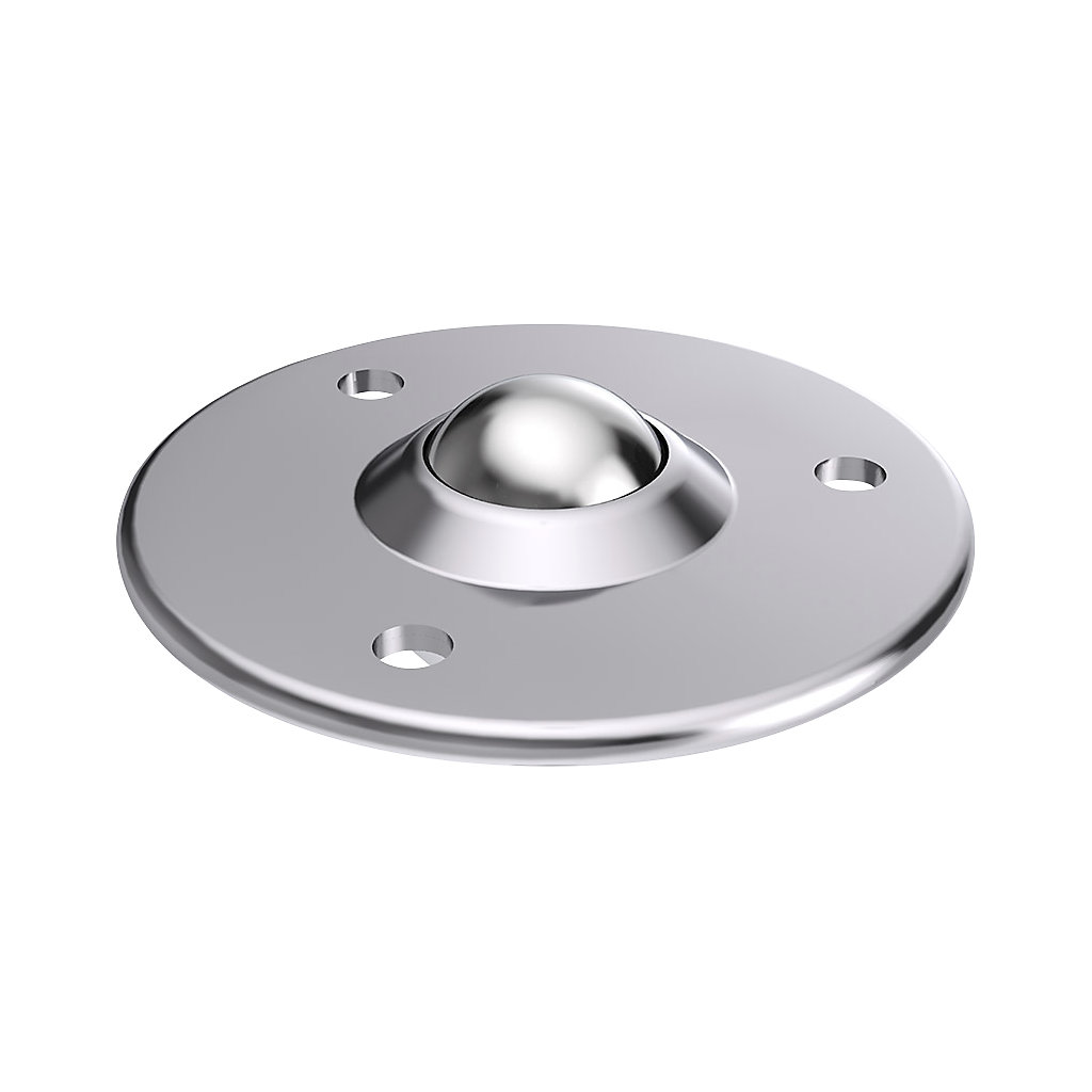 Rolka kulowa – Schulz Stanztechnik wpuszczana stal, kula nośna Ø 15 mm ...