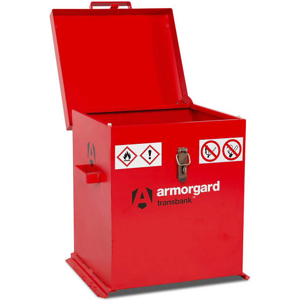 Armorgard TransBank Hazardous Storage Containers | BiGDUG
