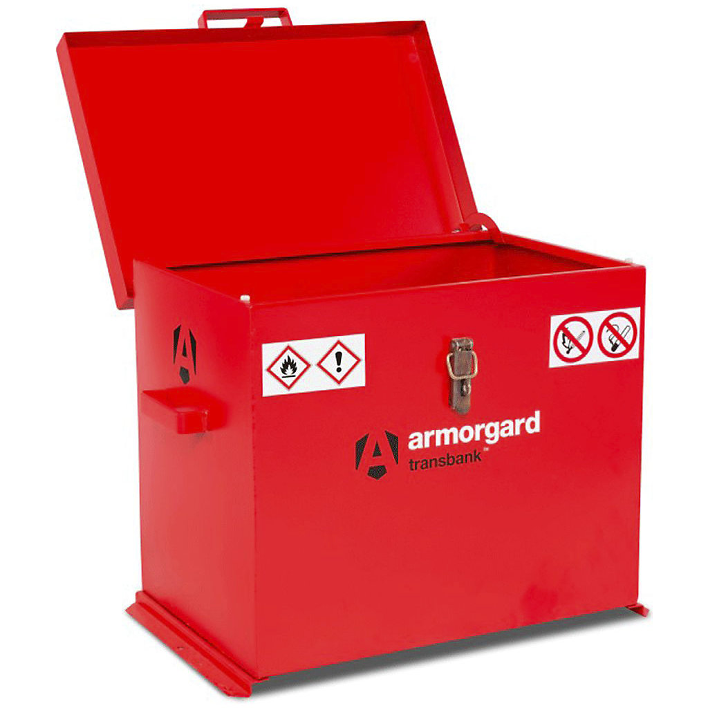 Armorgard TransBank Hazardous Storage Containers | BiGDUG
