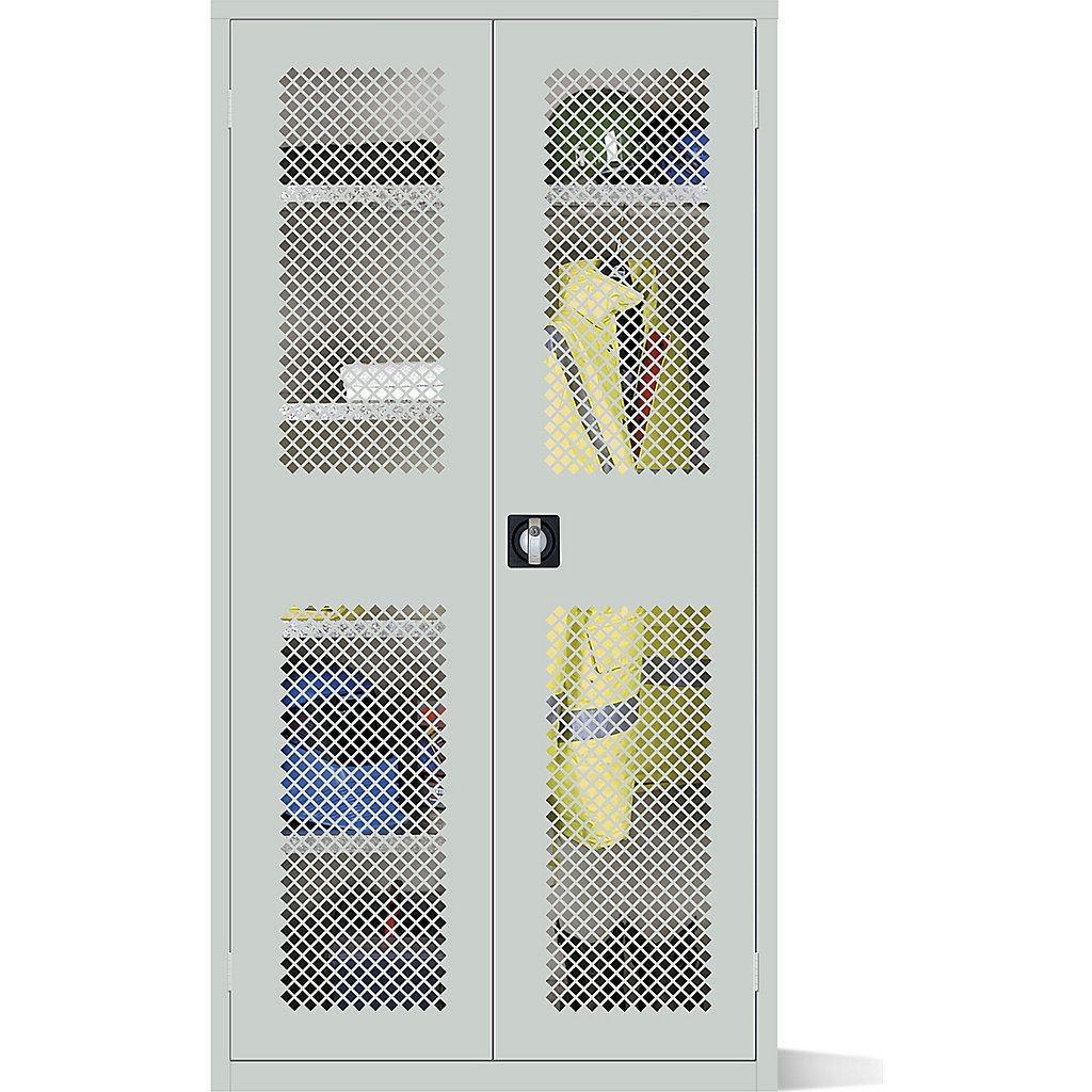 Elite Mesh Door Clothing & Equipment Cupboards | BiGDUG